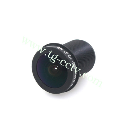 5MP Panoramic 1.44mm lens 180 Degree F2.0 1/3" M12 CCTV lens Fisheye for 720P/1080P CCTV IP Camera
