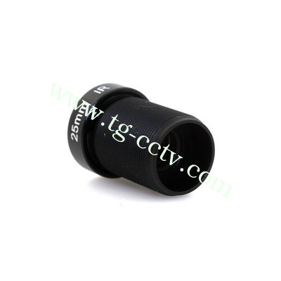 5.0Mega HD 25mm IR CCTV Lens 1/2" For HD IP AHD CCTV Camera, F2.4 M12 Mount Fixed Iris view distance upto 50 meter