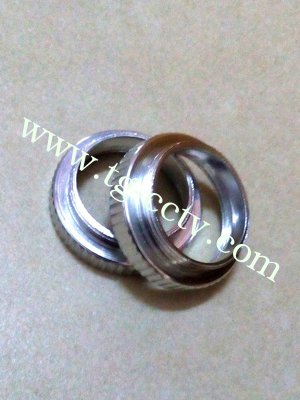 C/CS mount Switching ring, Silver color, used for cctv lens