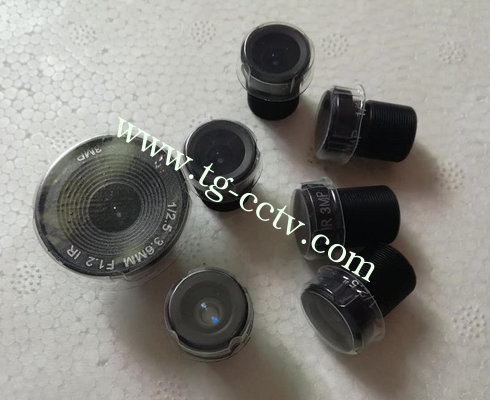 1/2.5" 3.0Megpixel M12 MTV 3.6mm/6mm board lens promotion
