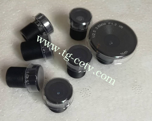 1/2.5" 3.0Megpixel M12 MTV 3.6mm/6mm board lens promotion