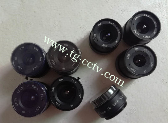 F1.2 aperture 4mm/6mm/8mm CS mount lens promotion