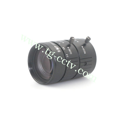 8MP 4K 50mm F1.4 Manual ITS Road Traffic Surveillance CCTV Lens C Mount for 5MP 6MP 8 Megapixel HD Box Body Camera