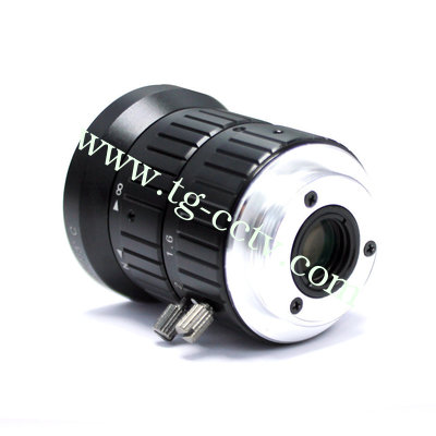 5MP 8mm C mount lens 2/3" 5.0 Megapixel Lens Manual Iris Fixed Lens C Mount Industrial lens For cctv ip camera box