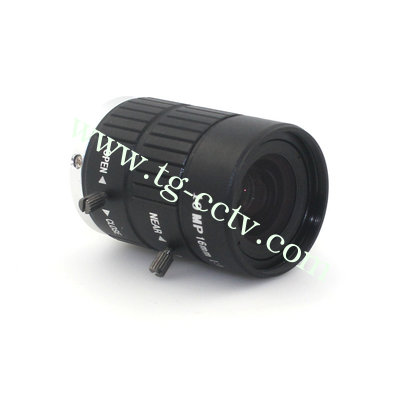 HD 10MP CCTV Camera Lens 16mm F1.4 Aperture Mount C for CCTV Camera or Industrial Microscope road monitoring