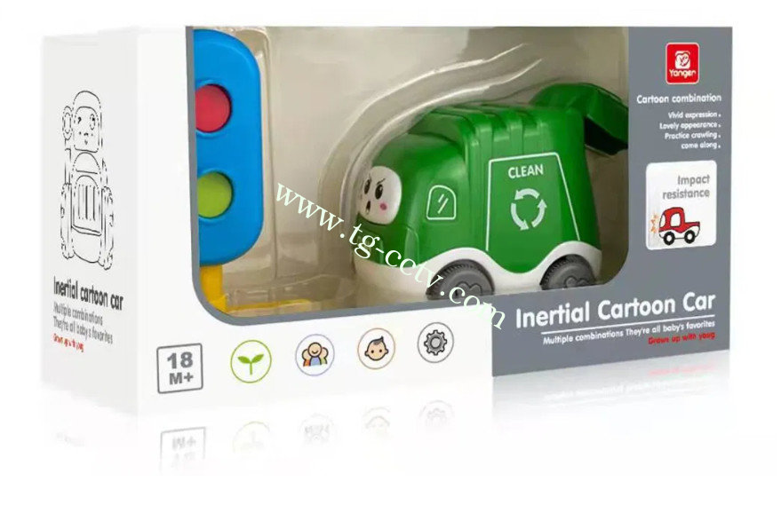 Cartoon Toy Car Novelty Land Car Friction Toy Car Can Slide on The Ground Interactive Toys
