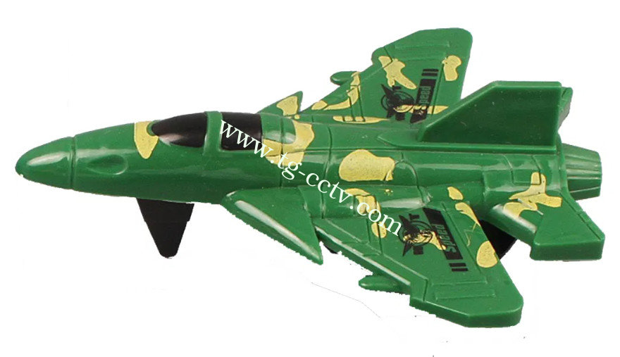 Inertia Four-Wheel Drive Aircraft Children′s Simulation Model Fighter Anti-Fall Toy Friction Aircraft Four-Wheel Car Toy