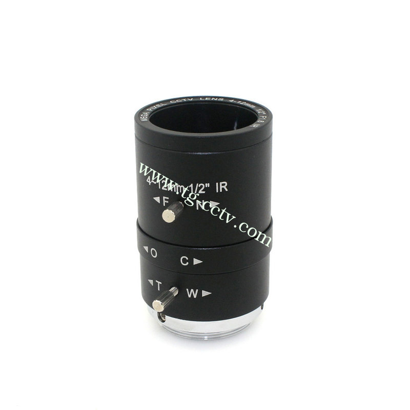 2MP 4-12mm LENS C Mount 2.0 Mega Pixel HD Industrial lens Vari-Focal Manual Iris CCTV Lens For CCTV Camera