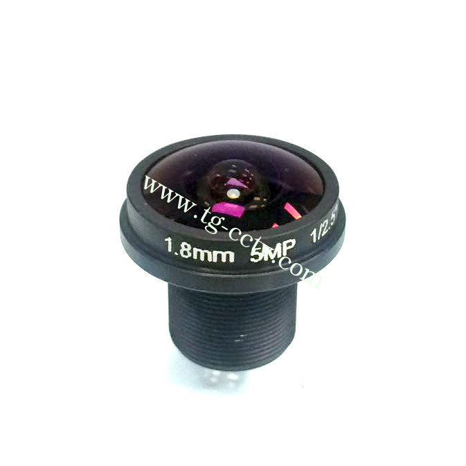 HD Lens 5MP 1.8MM M12 Mount Fisheye Lens for IP Video Surveillance Camera Wide Angle Panoramic CCTV Lenses