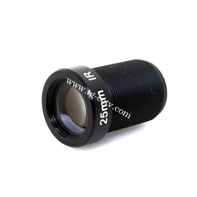 5.0Mega HD 25mm IR CCTV Lens 1/2" For HD IP AHD CCTV Camera, F2.4 M12 Mount Fixed Iris view distance upto 50 meter