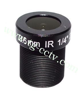 2.0 Megapixel Fixed M12 Lens 2.6mm 122 Degree 1/4 inch For CCTV camera