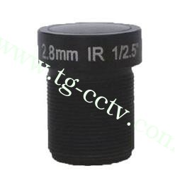 3.0 Megapixel Camera M12 Lens 2.8mm 168 Degree 1/2.5 inch