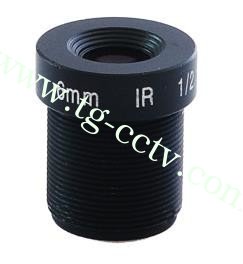 3.0 Megapixel Camera Lens 6mm 74 Degree 1/2.5'' inch, M12 mount