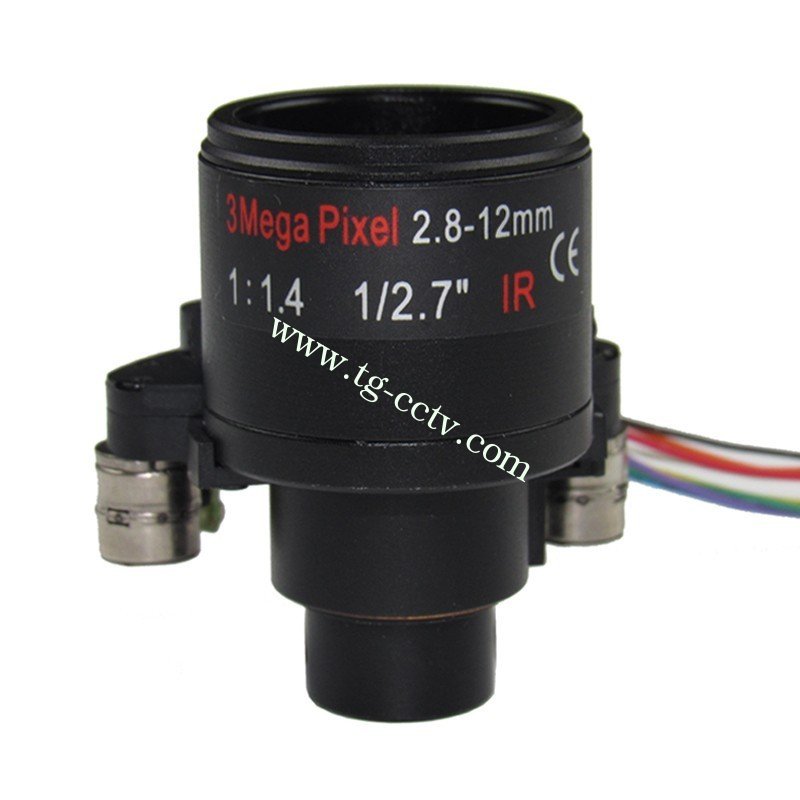 Stepping Motor Lenses, 2.8-12mm vari-focal lens, motor zoom lenses, motor focus lens