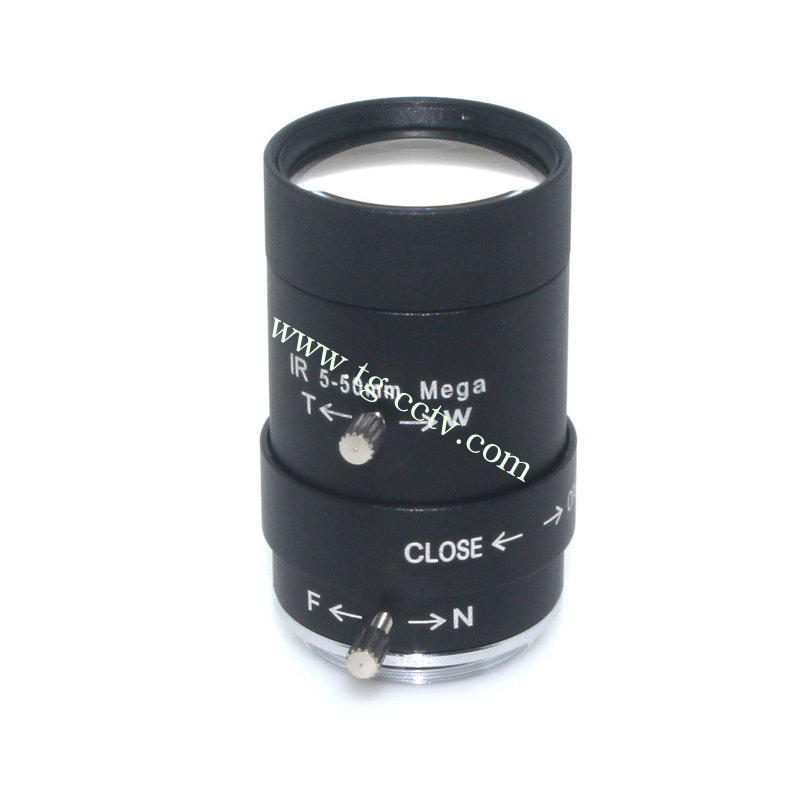 HD Lens for car plate, high resolution 5-50mm Camera Lens for outdoor Camera, CS mount