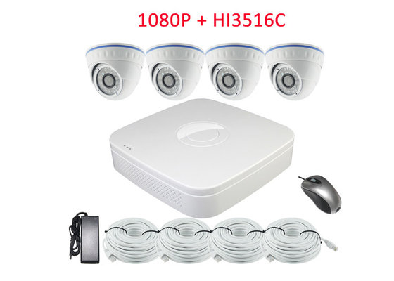 Motion Detection H.264 POE NVR System High Resolution Support Smart Phone / Tablet