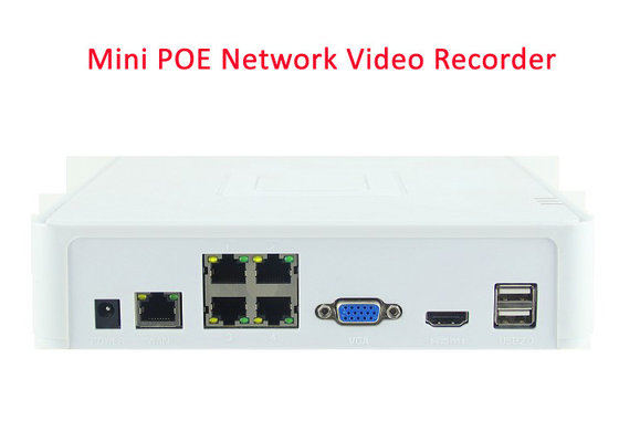 HD NVR Surveillance System With 4 Full 1080P HD Cameras CE RoHS Certification