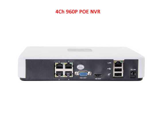 1.3MP Camera POE NVR System 1280 X 960P Resolution Recording / Playback