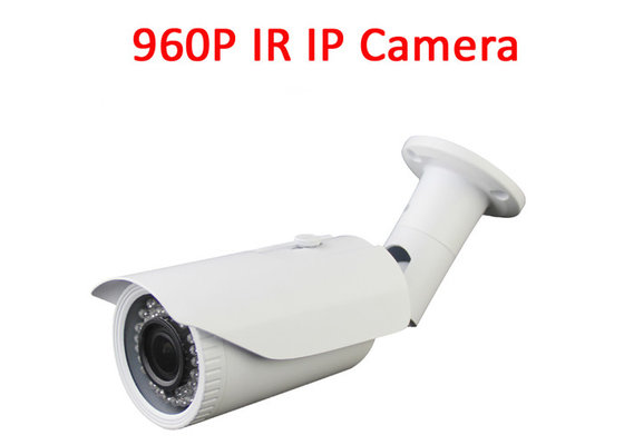 cámara IP al aire libre P2P de la visión nocturna de 960P POE lente de 2.8m m - de 12m m Varifocal