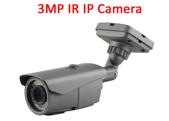 La cámara IP del POE del amplio rango dinámico impermeabiliza el zoom del manual de 2.8-12m m