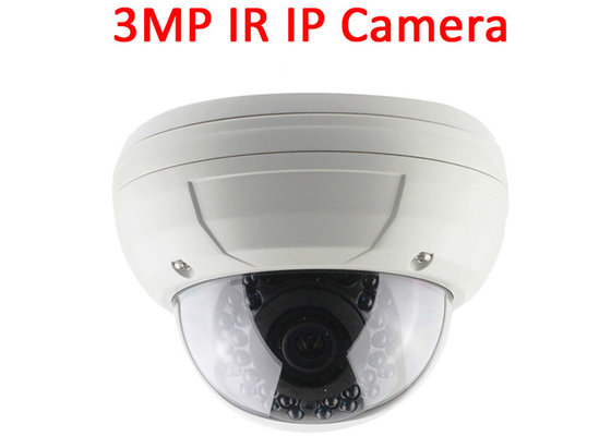 Certificación de alta resolución de RoHS del CE del sensor de la imagen de PnP IMX124 de la cámara IP del POE del metal