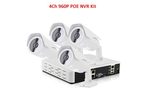 grabación 1280/aparato de lectura de la resolución del sistema X 960P del POE NVR de la cámara 1.3MP