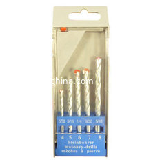 China 5-piece masonry drills in plastic box supplier