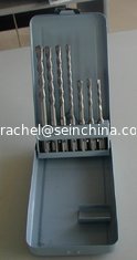 China 7-piece SDS-plus hammer drill set in metal case, single or cross tip supplier
