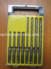 China 8-piece SDS-plus hammer drill set in Plastic box, single or cross tip supplier