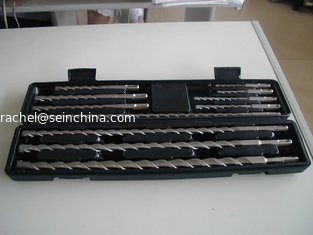 China 11-piece SDS-plus hammer drill set in Plastic box, single or cross tip supplier