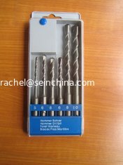 China 6-piece SDS-plus hammer drill set in Plastic box, single or cross tip supplier