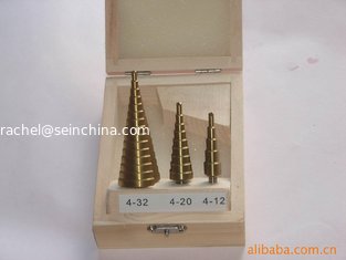 China HSS STEP DRILL BIT SET supplier