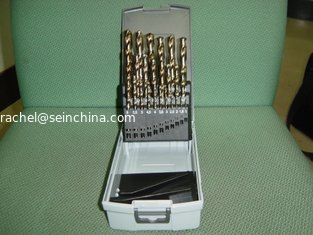 China 25-PIECS-HSS TWIST DRILL BIT SETS IN STELL BOX supplier