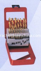China 19-PIECS-HSS TWIST DRILL BIT SETS IN STELL BOX supplier