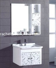 China 60 X46/cm PVC hanging cabinet / wall cabinet / bathroom cabinet / white color for bathroom supplier