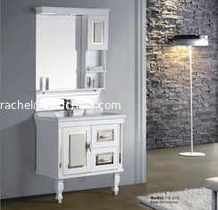 China 80 X48/cm PVC bathroom cabinet / wall cabinet / hung cabinet / white color for bathroom supplier