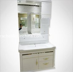 China 80 X48/cm PVC bathroom cabinet / wall cabinet / hung cabinet / white color for bathroom supplier
