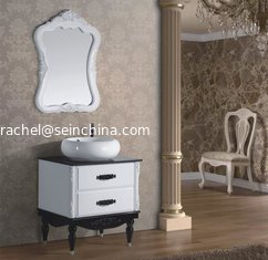 China 80 X48/cm PVC bathroom cabinet / wall cabinet / hung cabinet / white color for bathroom supplier