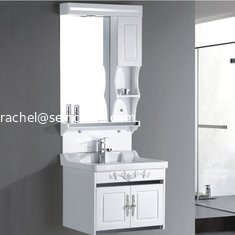 China 80 X48/cm PVC bathroom cabinet / wall cabinet / hung cabinet / white color for bathroom supplier
