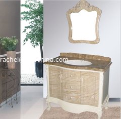 China 80 X48/cm PVC bathroom cabinet / wall cabinet / hung cabinet / white color for bathroom supplier
