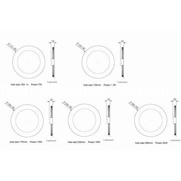 LED Downlight, SMD/10W/700lm/120°, ROHS/CE Approvals supplier