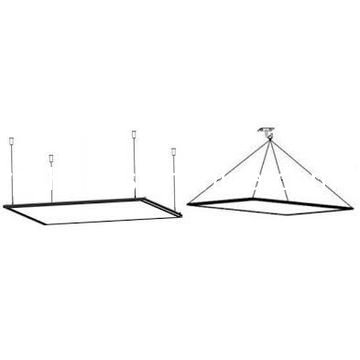 LED panel light, 36W, 2700lm, measures 590*595*10.8mm, super thin and slim supplier