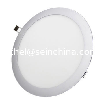 LED panel light, round/24W/1800lm/120°, CE approvals, RoHS supplier