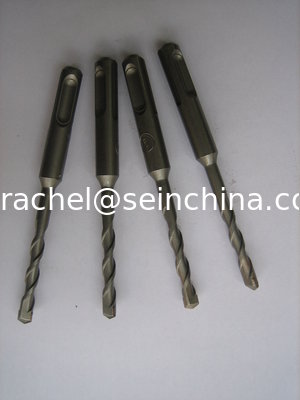 SDS plus hammer drill bit,sandblast,SINGLE FLUTE,FLAT HEAD supplier