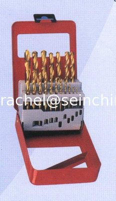 19-PIECS-HSS TWIST DRILL BIT SETS IN STELL BOX supplier