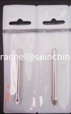 Glass Drill Bits, Made of Carbon Steel supplier