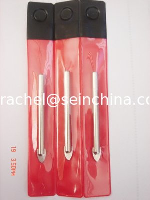 Glass Drill Bits, Made of Carbon Steel supplier