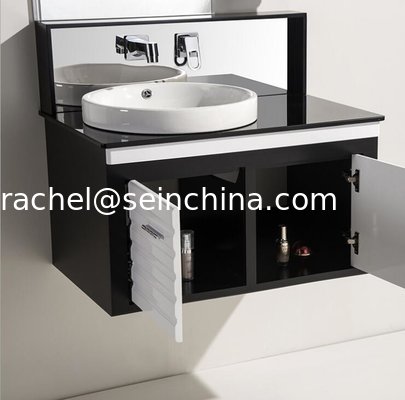 PVC Storey Height Bethroom Cabinets / Bathroom Furniture supplier