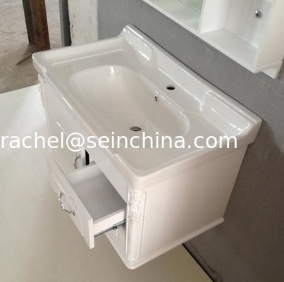 80 X47/cm PVC bathroom cabinet / wall cabinet / hung cabinet / white color for bathroom supplier