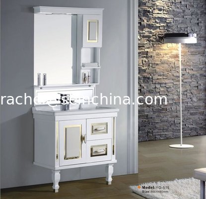 80 X48/cm PVC bathroom cabinet / wall cabinet / hung cabinet / white color for bathroom supplier